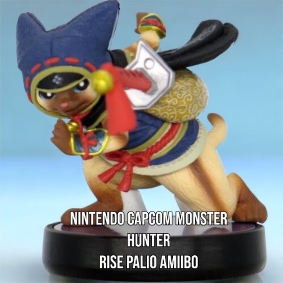 Nintendo | Toys | Nintendo Capcom Monster Hunter Rise Palico Amiibo ...